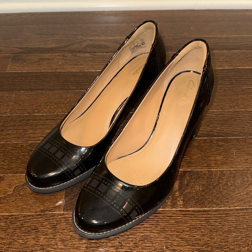 Clarks Artisan Tarah Sofia Comfort Block Heel Comfort… - Gem
